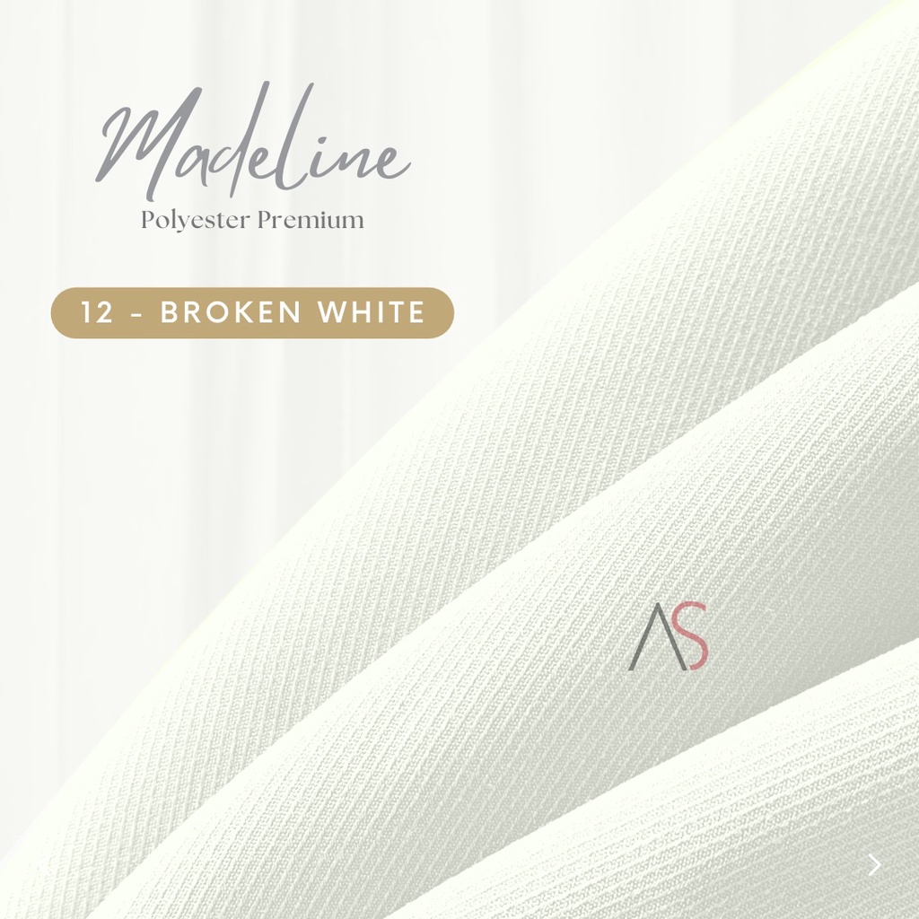 Jual Kain polyester premium Ecer bahan Madeline Premium harga per 0,5 ...
