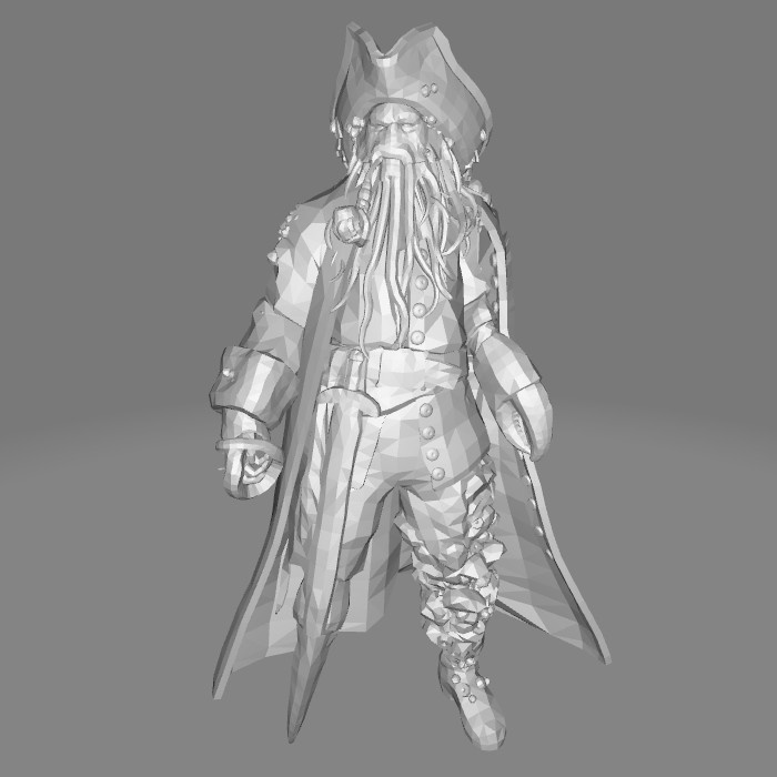 Jual Bagus Figure Miniatur Davy Jones - Skala 1/64 Bagus | Shopee Indonesia