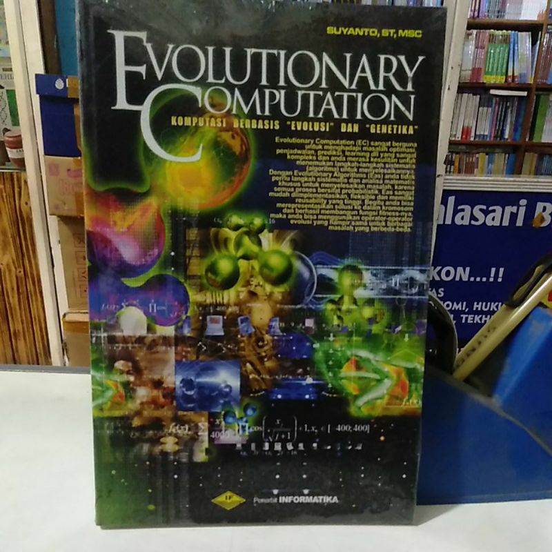 Jual buku EVOLUTIONARY COMPUTATION komputasi berbasis "evolusi" dan ...