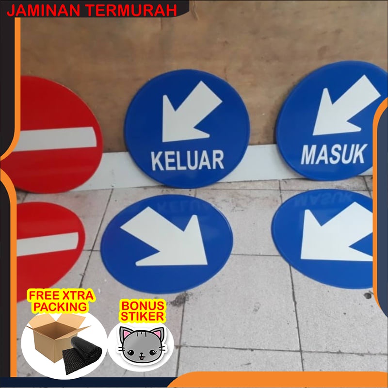Jual Promo Custom Rambu. rambu murah. bahan plat. rambu lalu lintas ...