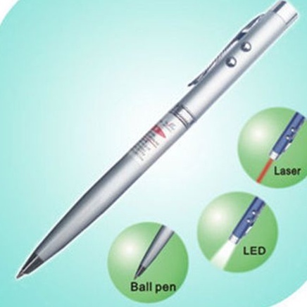 Jual Laser Pointer Pen 3 in 1 Ballpoint Pointer Pen Senter Led Laser ...