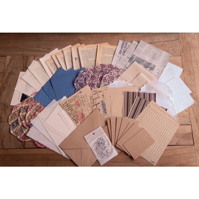 Jual Paket Kertas Jurnal Journal Paper kit | Shopee Indonesia