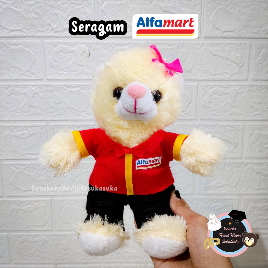 Jual Boneka Seragam Alfamart Indomaret Epson Ukuran 25cm Bisa Custom ...