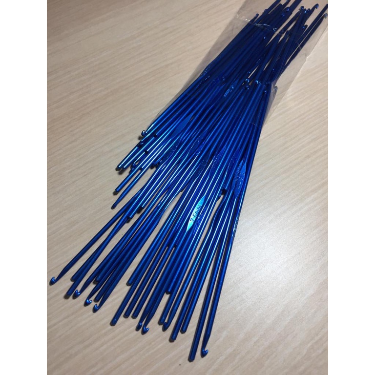 Jual Hakpen (Jarum Rajut) Alumunium / Multicolor Crochet Hooks (10.0mm/9.0mm/8.0mm/7.0mm/6.5mm/6 ...