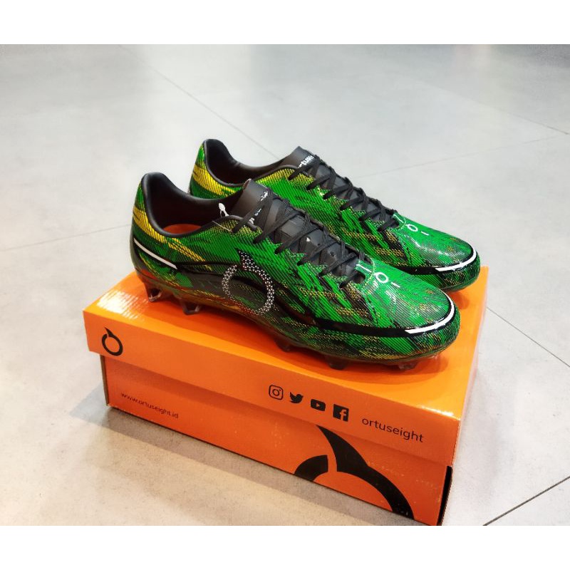 Jual Sepatu Football - ORTUSEIGHT Catalyst Beast Fg - Neon Green/Black ...