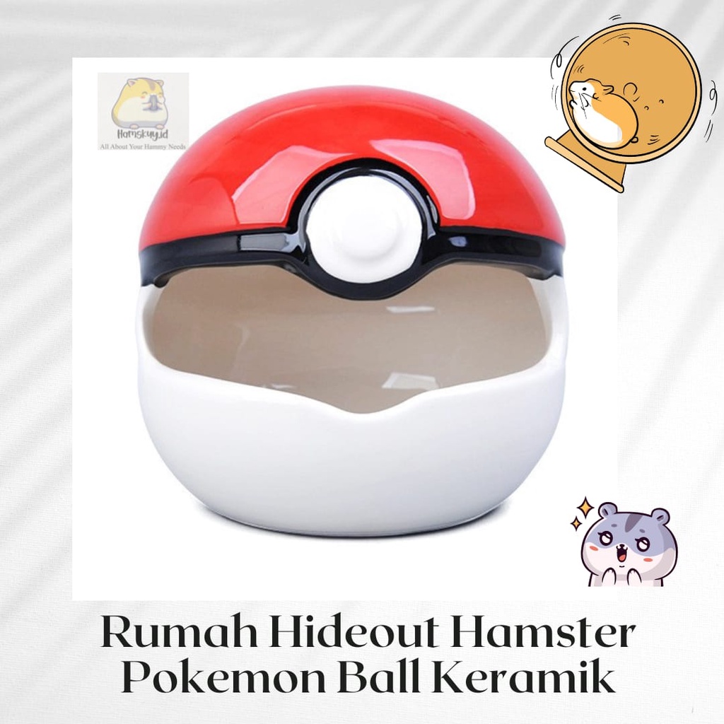 Jual Pokemon Hamster Hideout Ceramic - Rumah Hamster Bahan Keramik Unik ...