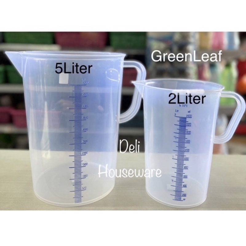 Jual Gelas Takar Jumbo / Gelas Ukur 2Liter - 5Liter / Measuring Cup ...