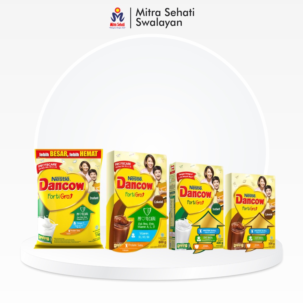 Jual DANCOW FORTIGRO / SUSU DANCOW / NUTRISI UNTUK ANAK USIA 6-12 TAHUN ...