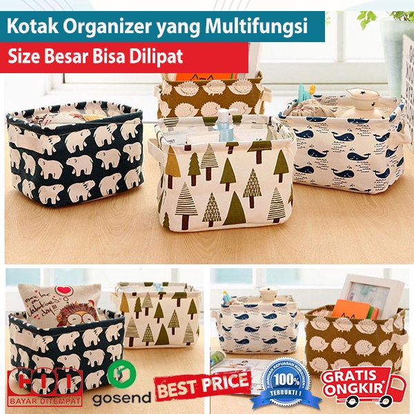 Jual Kotak Baju Kotor Organizer Barang Multifungsi | Shopee Indonesia