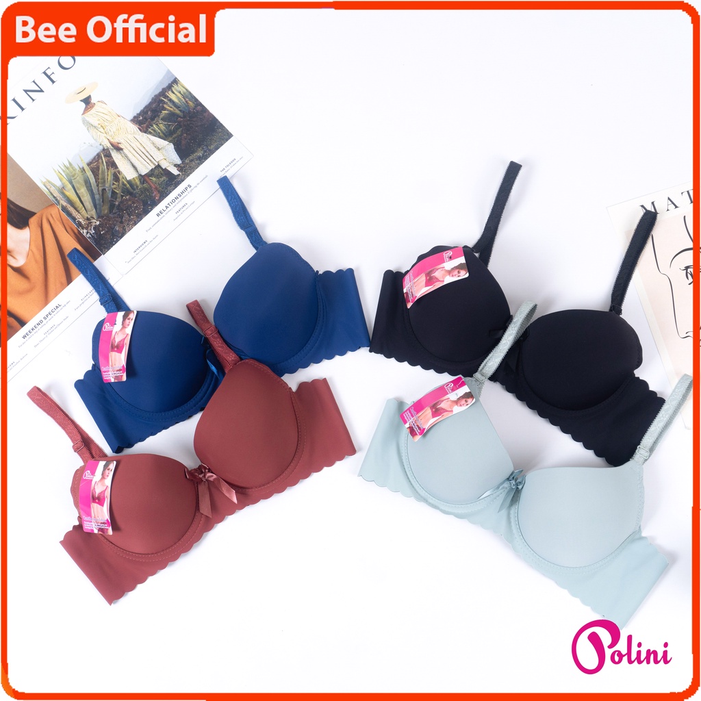 Jual BEE - Bra Polini Push Up Berkawat Bh Seamless Pakaian Dalam Wanita G635 Polini | Shopee ...