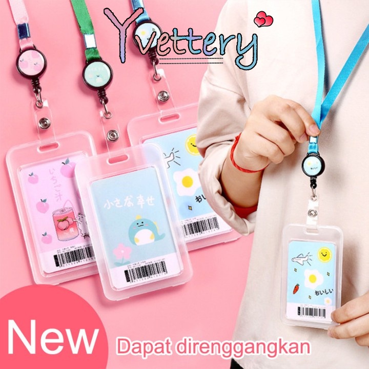 Jual COD ️Name Tag Karakter / Name Tag Motif ID Card Holder/ name tag ...