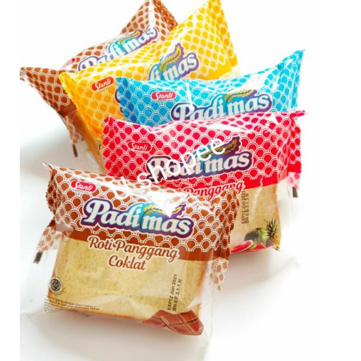 Jual ART9f9Et--Padimas roti panggang (5 pack @70gram) | Shopee Indonesia