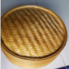 Jual KLAKAT BAMBU Diameter = 35 cm ( 1 badan + 1 tutup ) | Shopee Indonesia