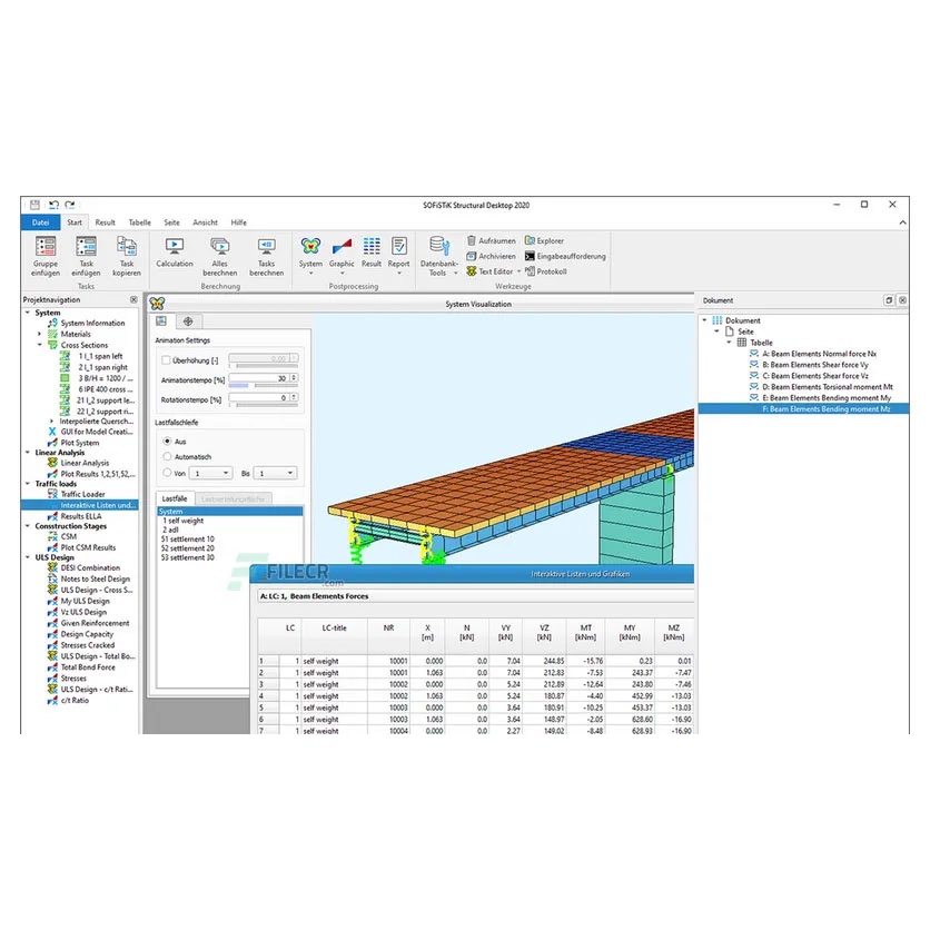 Jual Sofistik Structural Desktop 2024 Full Version Software Design 3D BIM (Building Information ...