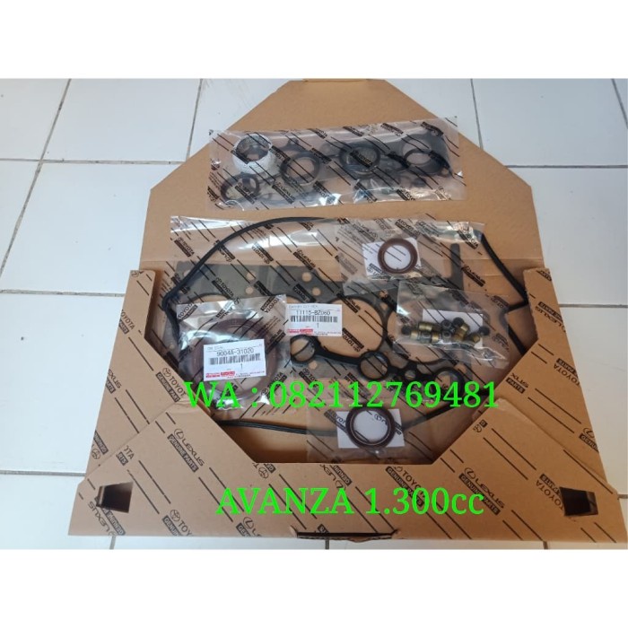 Jual Paking Packing Gasket Full Set Avanza Xenia 1.3 1.300cc Made in JAPAN | Shopee Indonesia