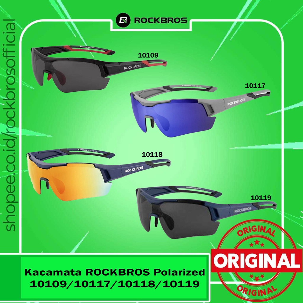 Jual Kacamata Sepeda ROCKBROS 10117 10118 10119 10109 Sunglasses Olahraga Myopia frame Kaca Mata ...