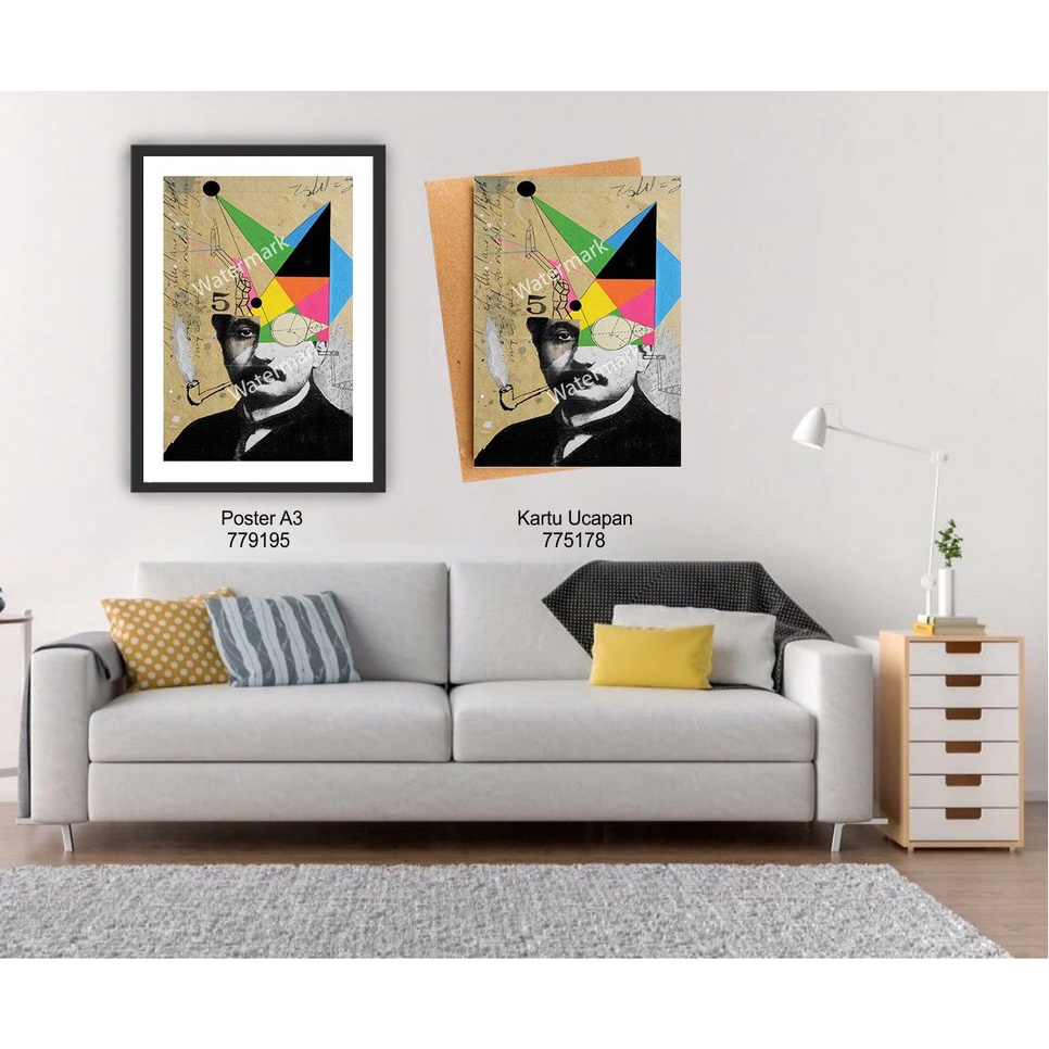 Jual Poster 88 / Poster Bingkai / Kartu Ucapan / Surealism / JV / 1422 ...