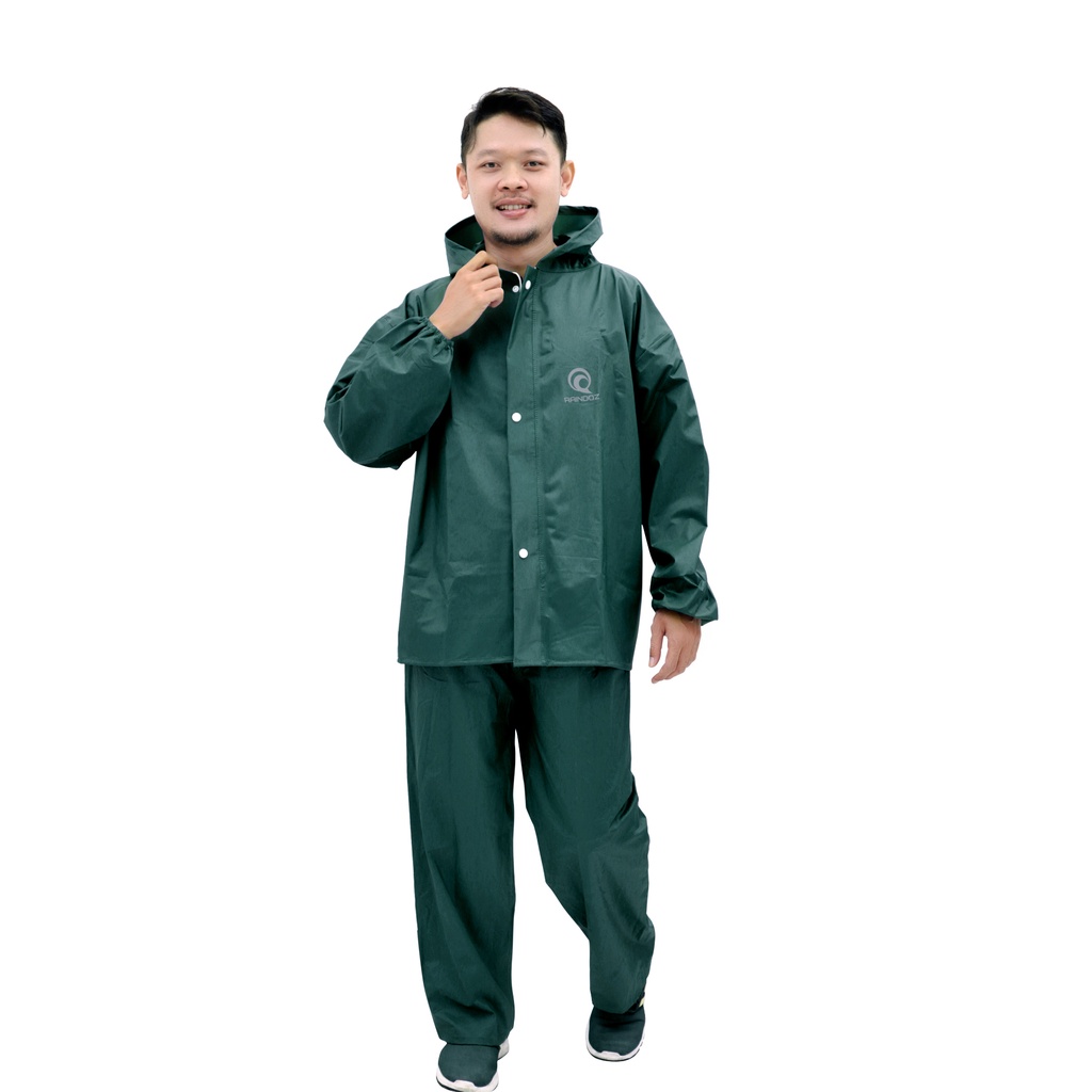 Jual [FREE GIFT] Capilari - XYS 304 Salem Abu Jas Hujan Raincoat Anti ...
