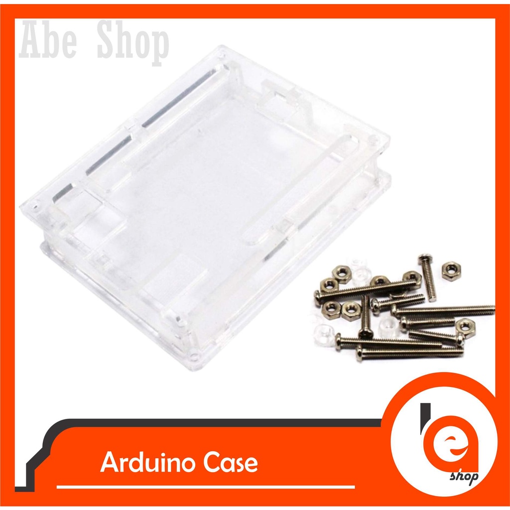Jual Case Arduino Uno R3 Plastik Transparan Arduino Acrylic Case