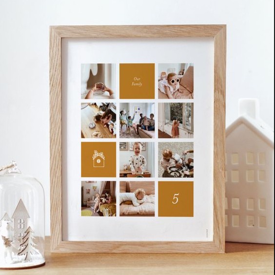 Jual Foto Kolase Mozaik 10R | Instamix Collage 21x30cm | Shopee Indonesia