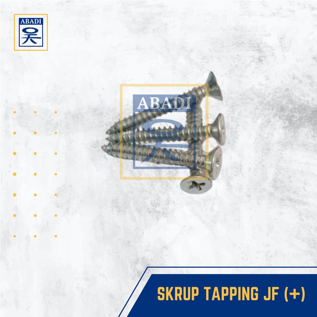 Jual SKRUP TAPPING JF (+) 1/2 INCH X 8 MM | Shopee Indonesia