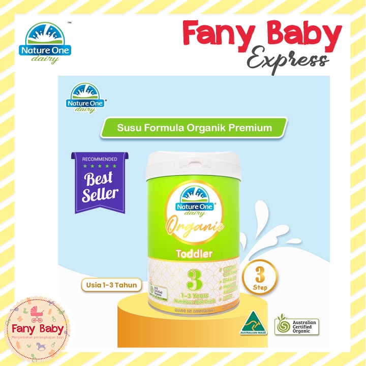 Jual NATURE ONE DAIRY ORGANIC SUSU FORMULA ORGANIK STEP 3 900 GRAM ...