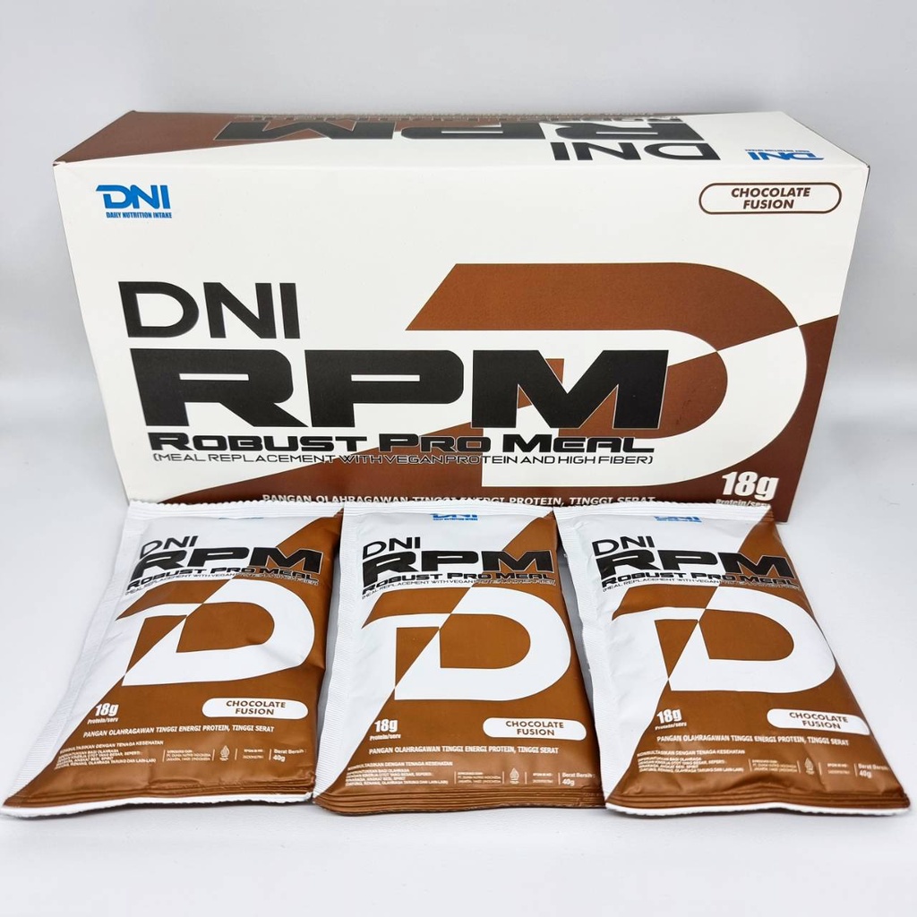 Jual DNI RPM Robust Pro Meal 1 sachet 40 grams SASET SACHETS ECER ...