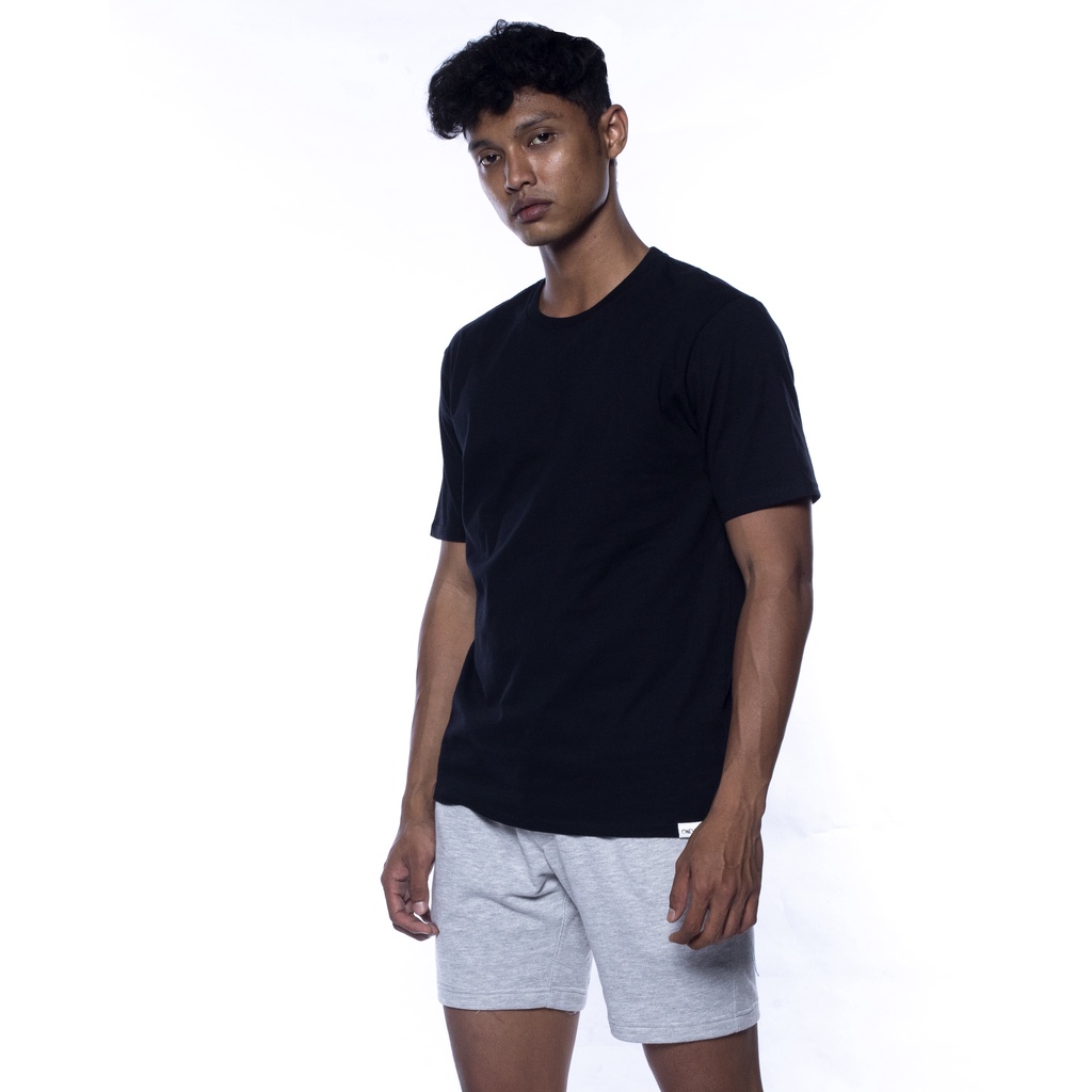 Jual Baju Kaos Polos Distro Pria Hitam PREMIUM QUALITY ( Anti Bacterial ...
