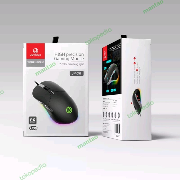 Jual Buruan Joyseus Rgb Gaming Mouse 3200Dpi Led Usb Professional ...