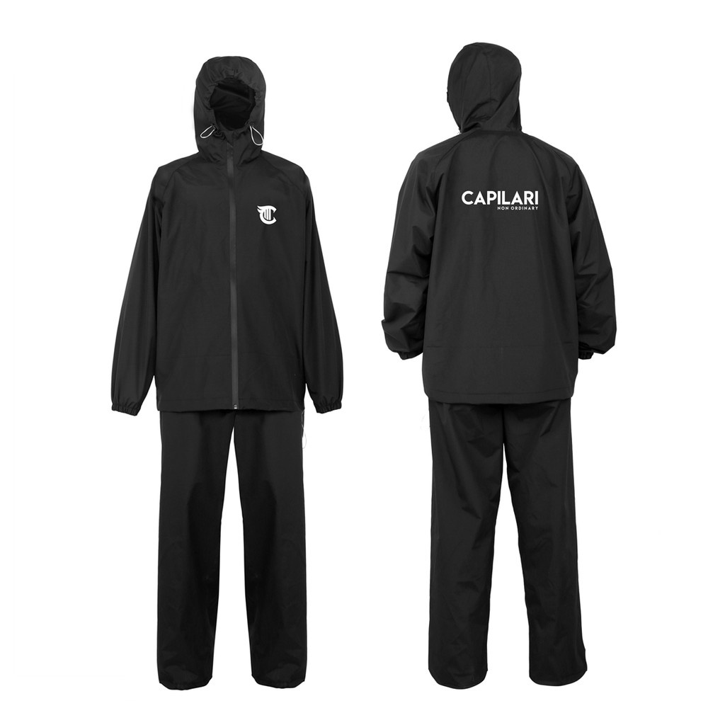 Jual [FREE GIFT] Capilari - XYS 304 Salem Abu Jas Hujan Raincoat Anti ...