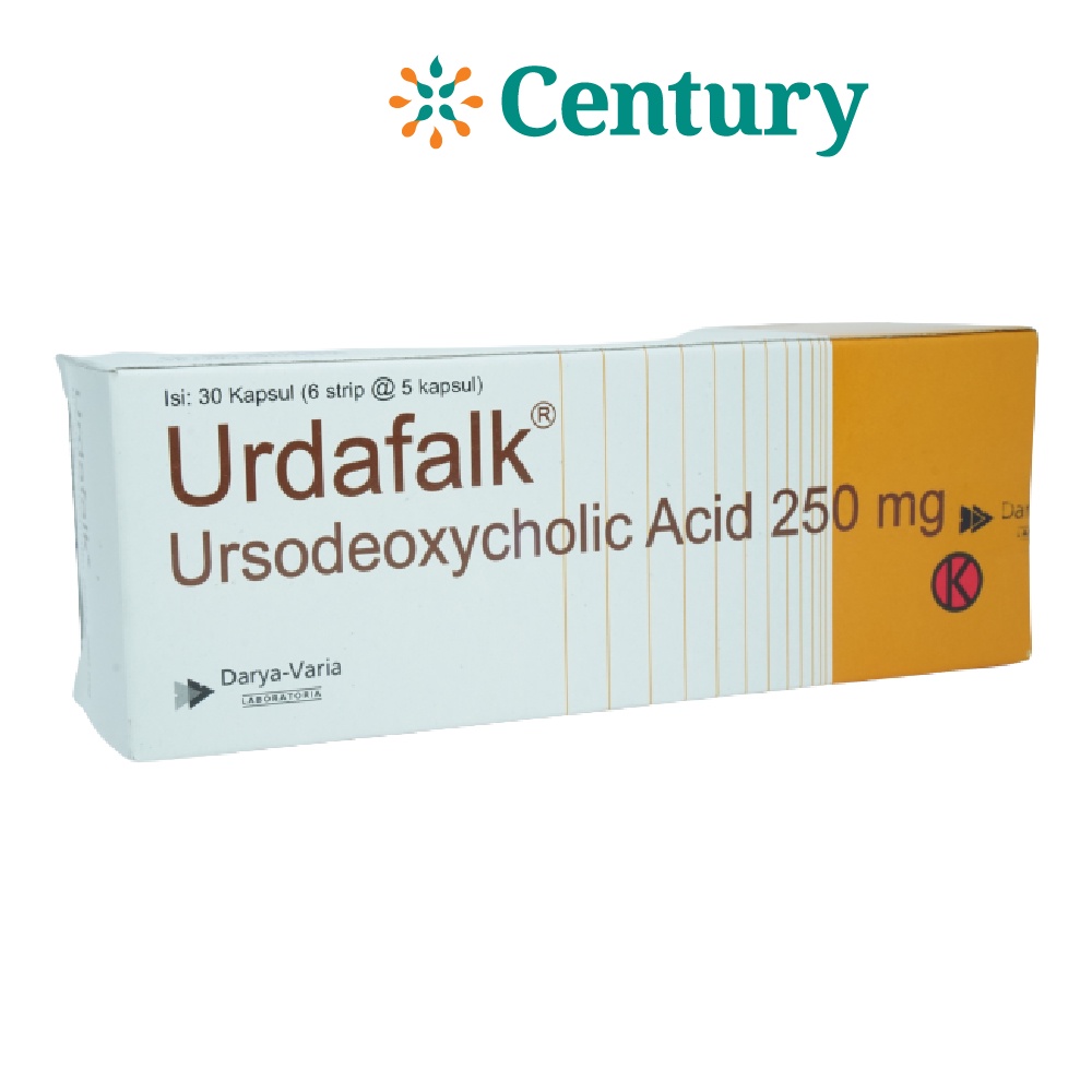 Jual URDAFALK 250MG 1 STRIP 5 CAPS/URSODEOXYCHOLIC ACID/OBAT BATU ...
