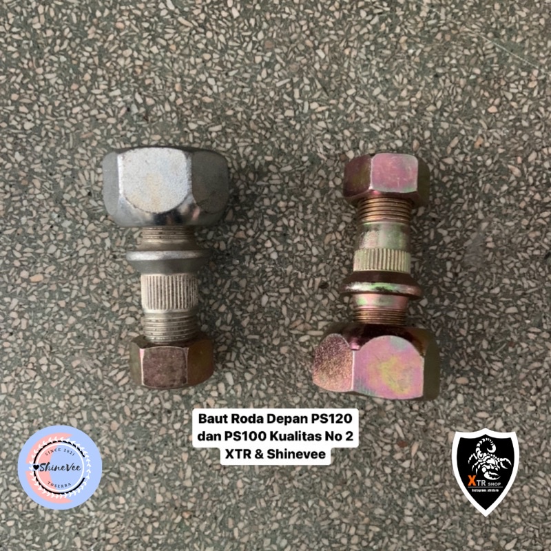 Jual Baut Roda Depan PS120 dan PS100 Kualitas No2 | Shopee Indonesia