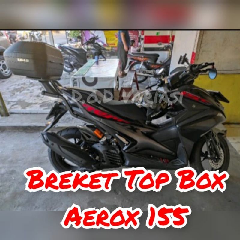 Jual Breket bracket HRWR top box aerox 155 | Shopee Indonesia