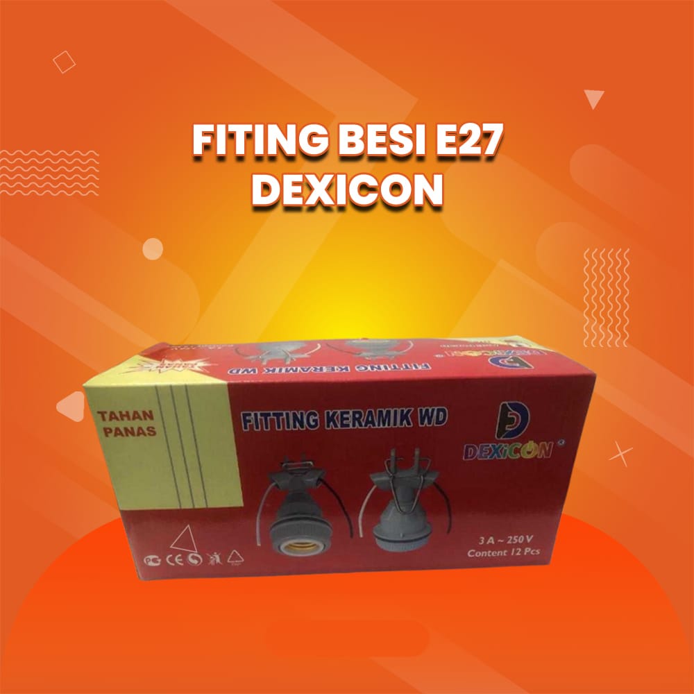 Jual fiting besi e 27 DEXICON | Shopee Indonesia
