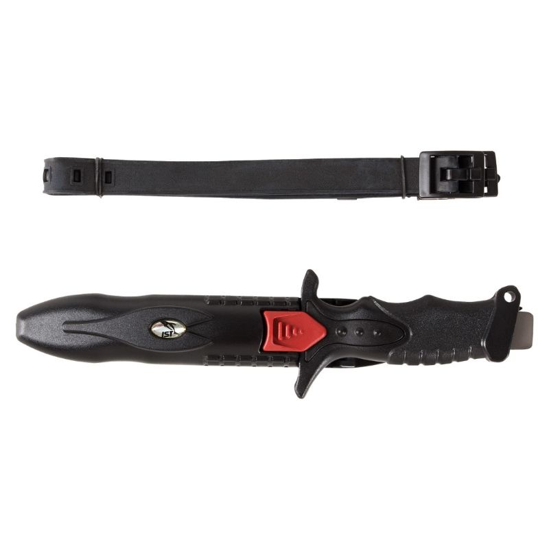 Jual Pisau Selam Titanium IST Proline K-05 Scuba Diving 4mm Dive Knife ...