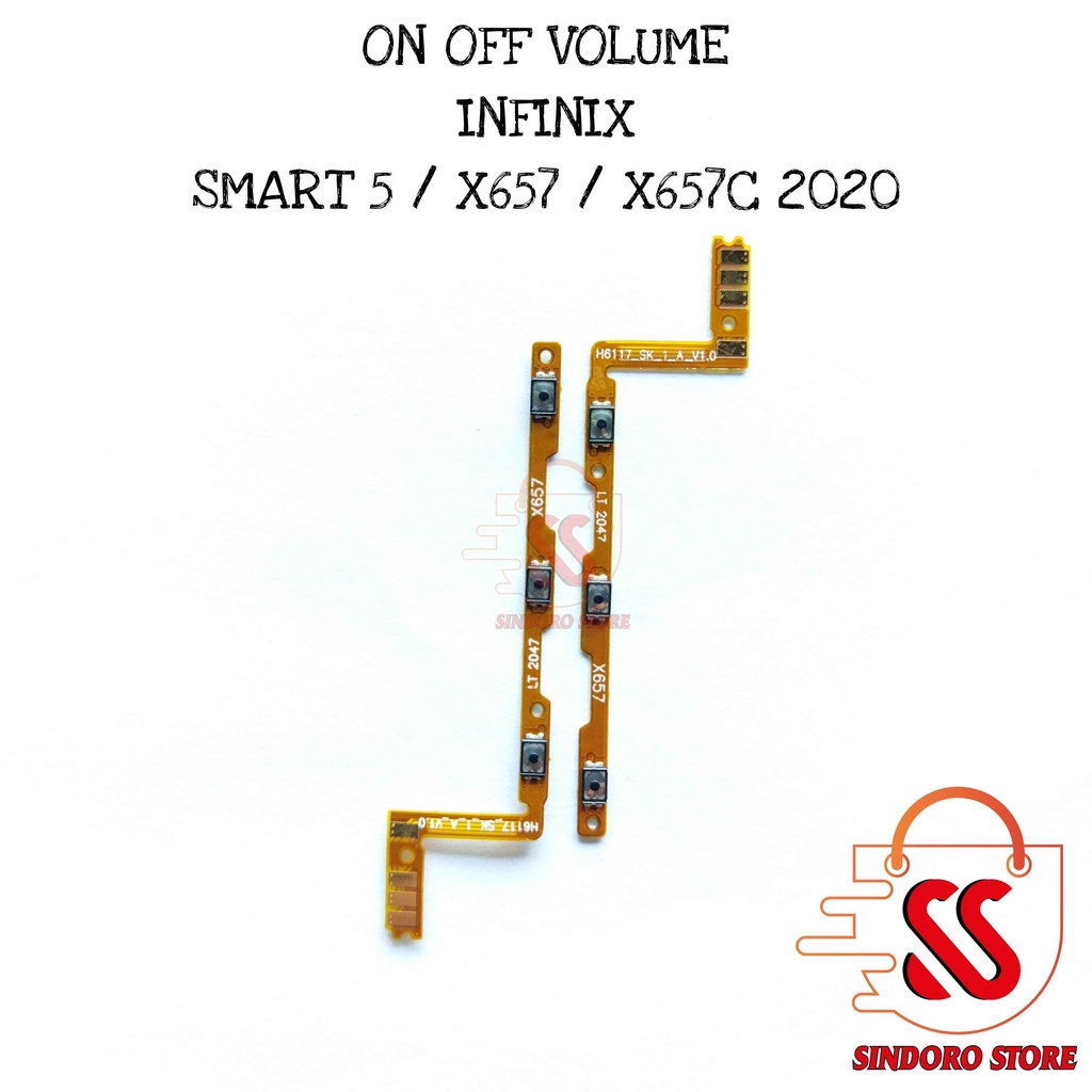 Jual Flexible On Off Infinix Smart 5 X657 X657C 2020 Fleksibel Tombol Power Volume | Shopee ...