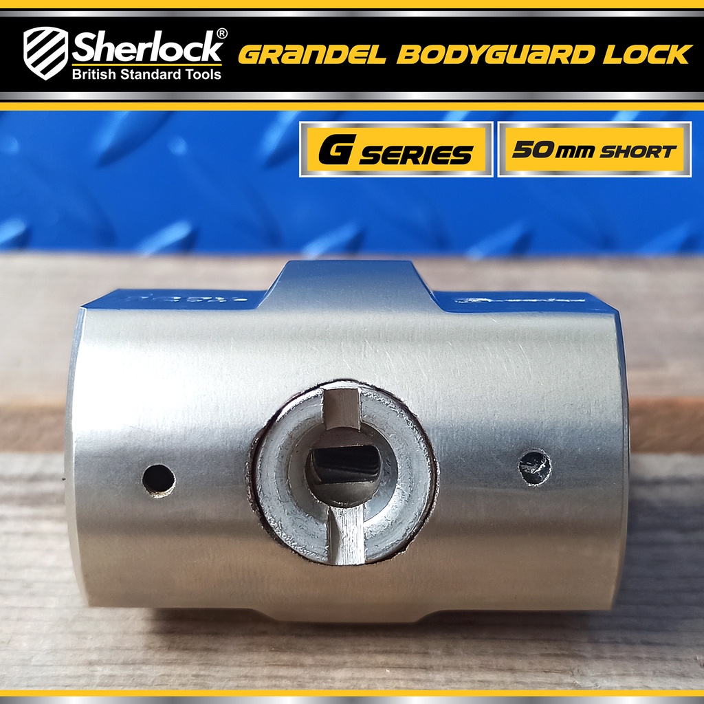 Jual Gembok Original Sherlock Tools BODYGUARD Seri G 50 mm Pendek ...