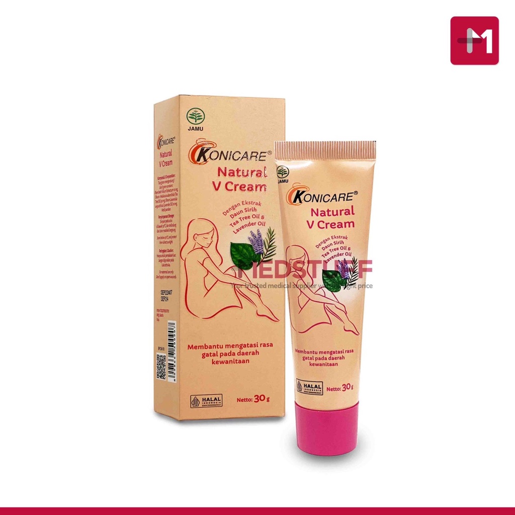 Jual Konicare Natural V Cream Mengatasi Gatal Area Kewanitaan | Shopee ...