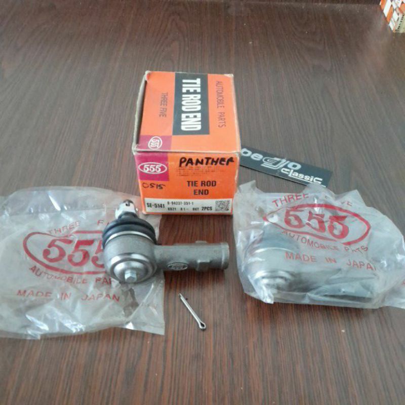 Jual TIE ROD END ISUZU PANTHER KOTAK 2,3 2,5 asli ori merk 555 JAPAN 8 ...