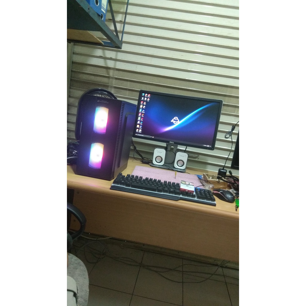 Jual FULLSET...!!! CPU PC INTEL CORE I3 + MONITOR 16INCH KOMPUTER ...