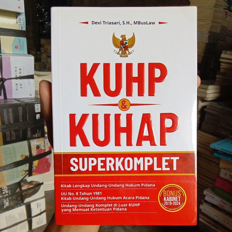 Jual BUKU KUHP DAN KUHAP SUPERKOMPLET BY CHARISSA | Shopee Indonesia