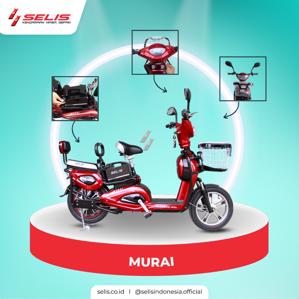 Jual Sepeda Listrik SELIS MURAI | Shopee Indonesia