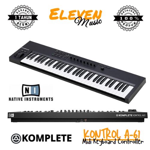 Jual Native Instruments Komplete Kontrol A61 MIdi Keyboard Controller | Shopee Indonesia