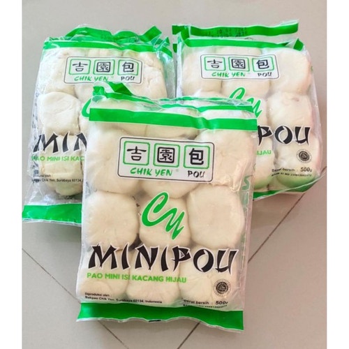 Jual Mini pou/bakpao/mini/camilan/frozen food/instan/siap saji/makanan ...