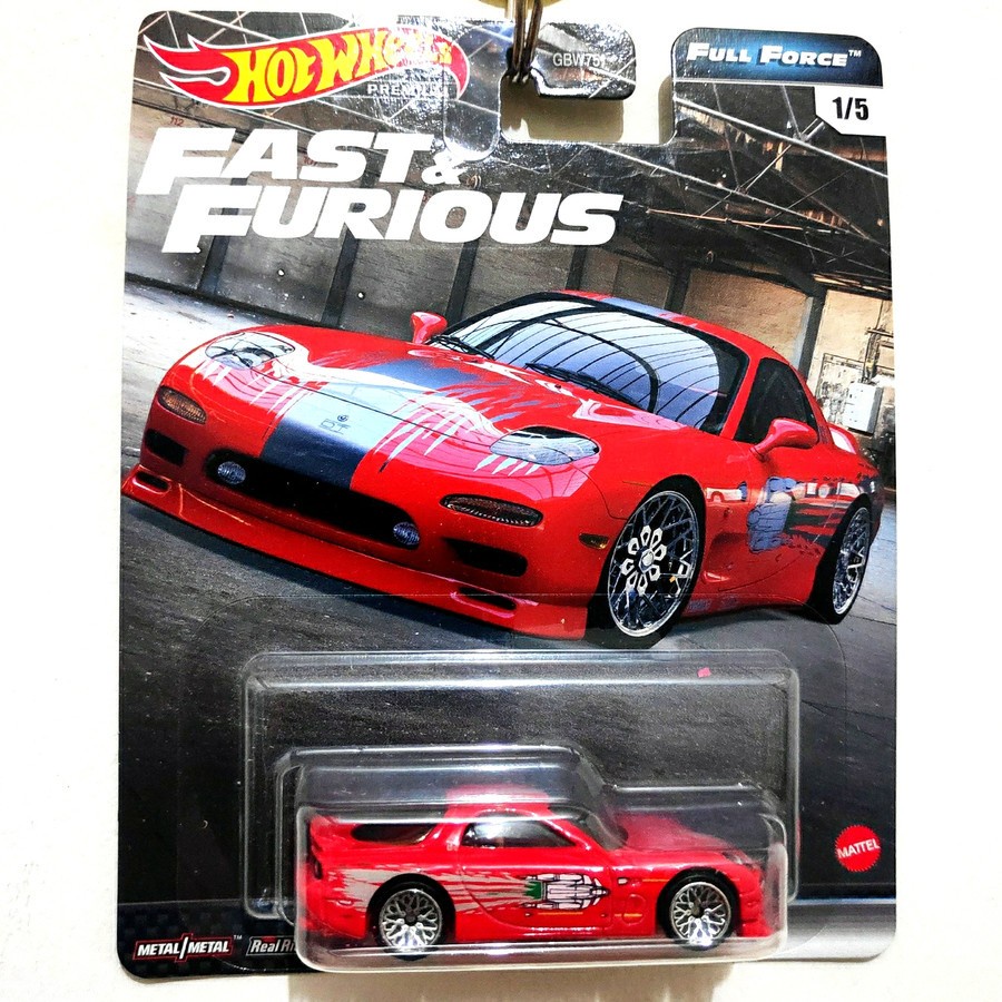 Jual Hot Wheels Premium Full Force 95 Mazda RX7 | Shopee Indonesia