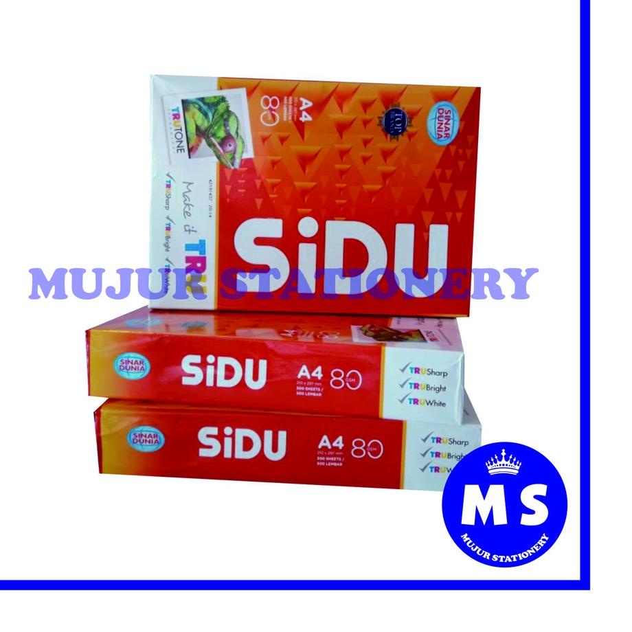 Jual Best 한국 KERTAS HVS SIDU SINAR DUNIA A4 80 GSM | Shopee Indonesia
