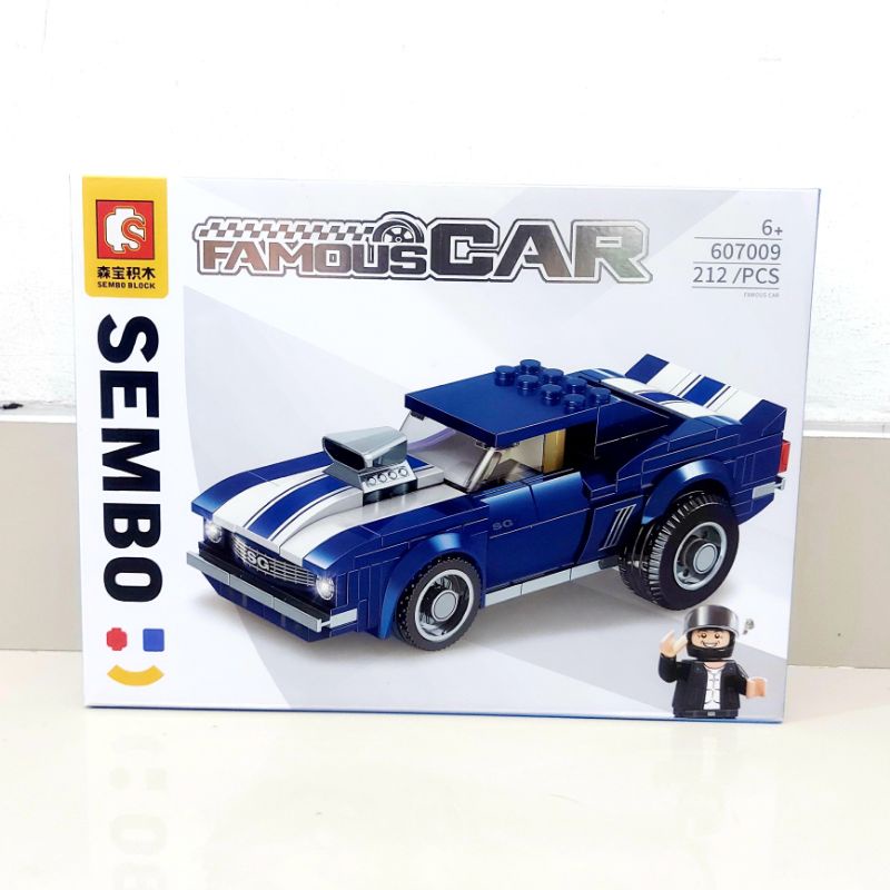 Jual Sembo Block Famous Car Sedan - Mainan Brick Mobil Anak Blocks ...
