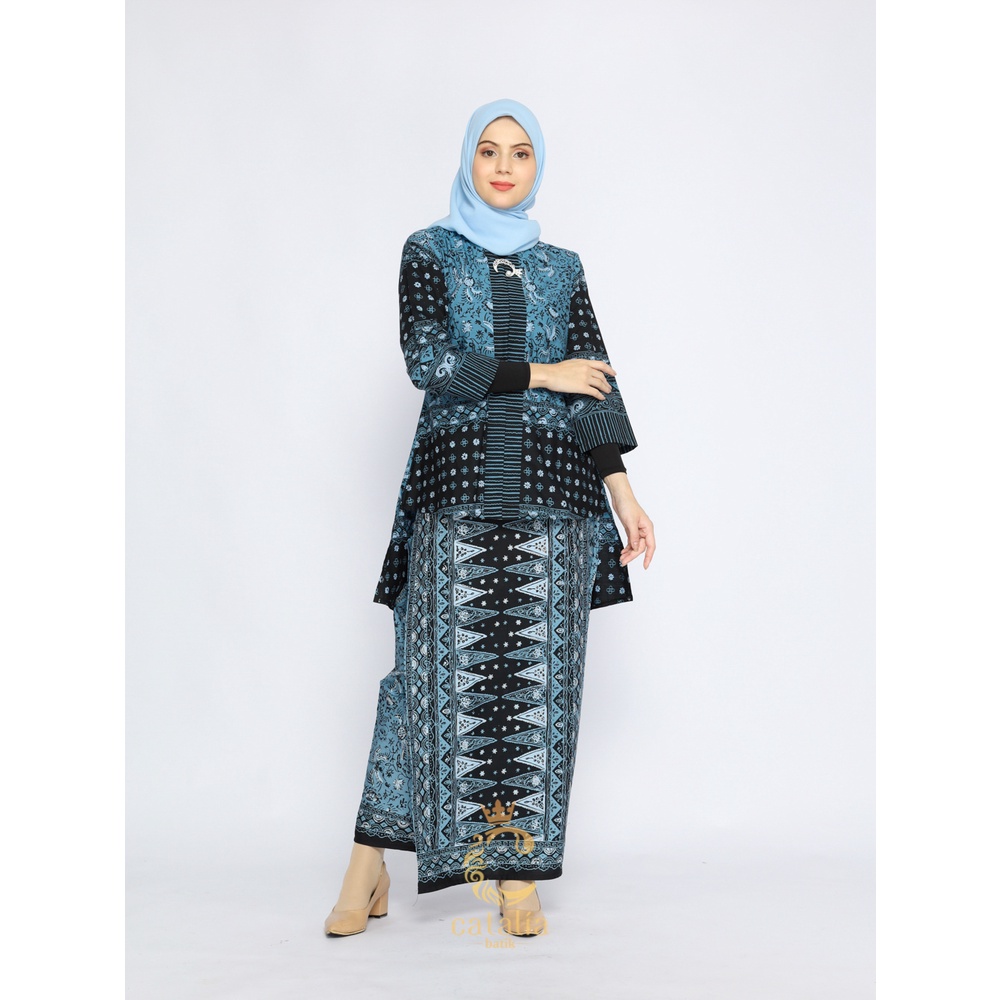 Jual Catalia Batik Setelan Batik Wanita Nisya Series 2 Set | Shopee ...