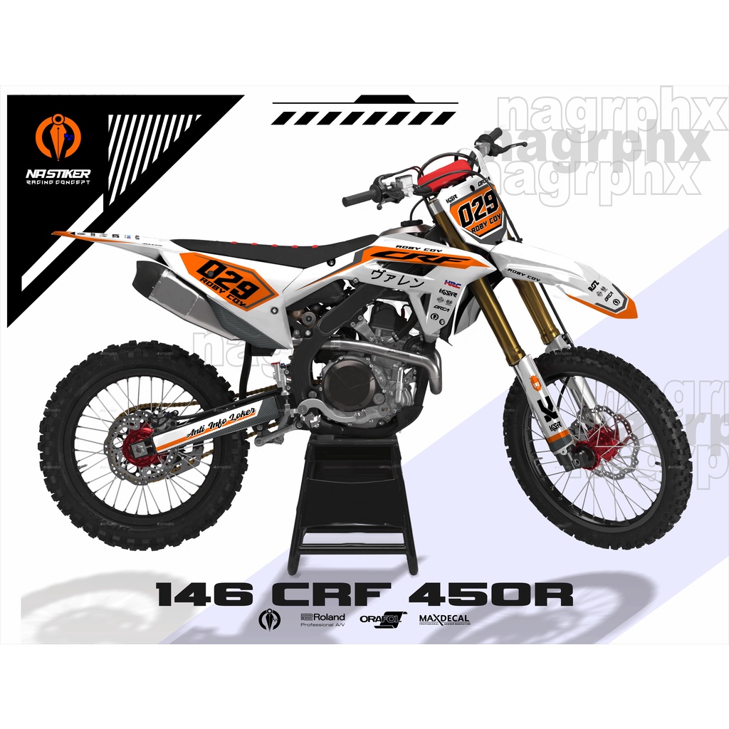Jual DECAL HONDA CRF 450R FULLBODY SIMPEL CRF-146 | Shopee Indonesia