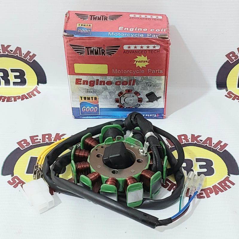 Jual Spul Appktm Jialing Kaisar Tossa 150cc 200cc 11 pole/lilitan ...